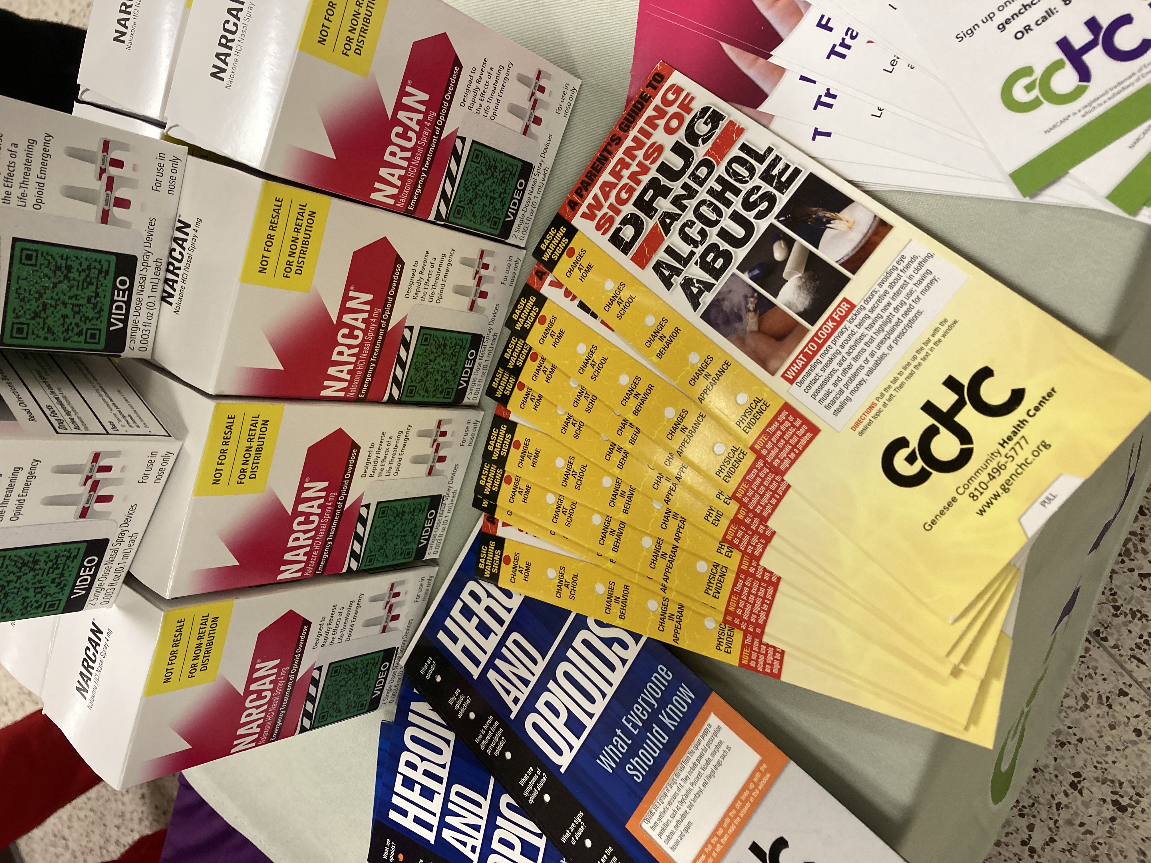 Free Narcan Training - Genesee Community Health Center